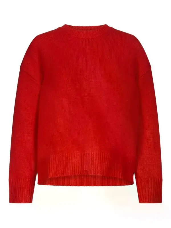 Loulou De Saison Pia Drop-shoulder Sweater - Red