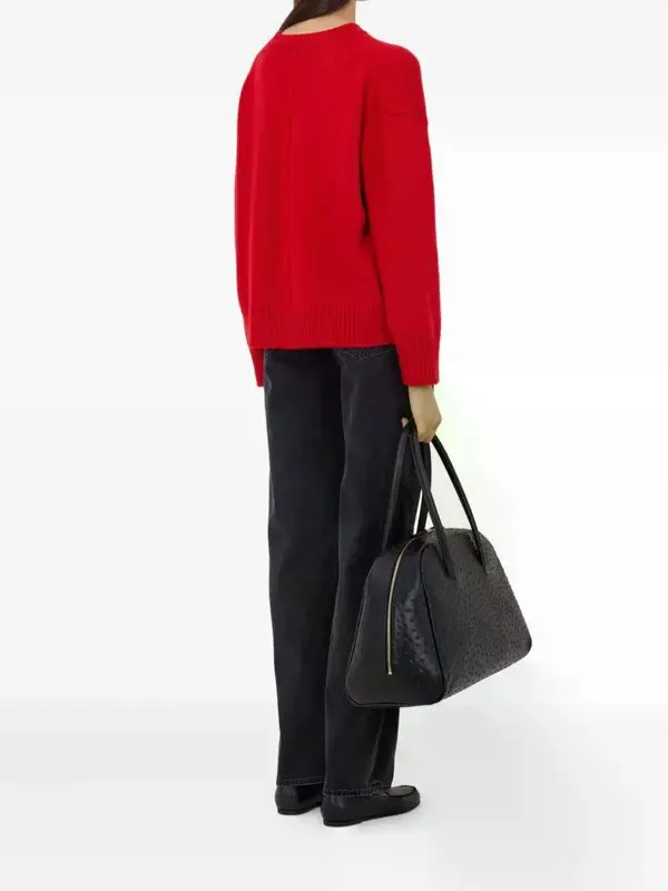 Loulou De Saison Pia Drop-shoulder Sweater - Red