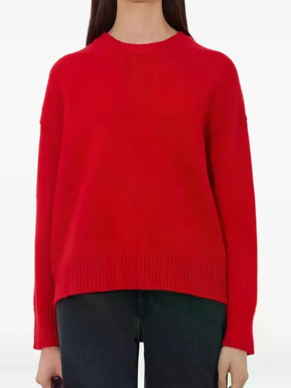 Loulou De Saison Pia Drop-shoulder Sweater - Red