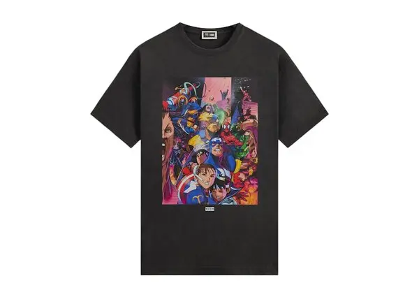 Kith X Marvel Vs. Capcom Heroes Vs. Street Fighter Vintage Tee Shirt