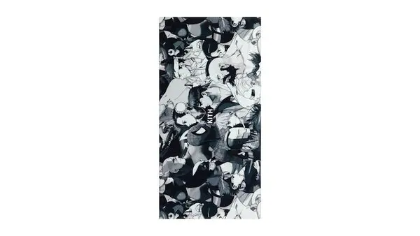 Kith X Marvel Vs. Capcom Printed Towel - Black