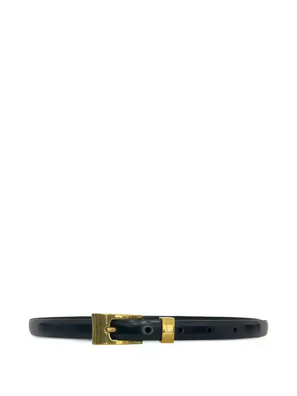 THE ROW Downtown Buckle Belt - Black