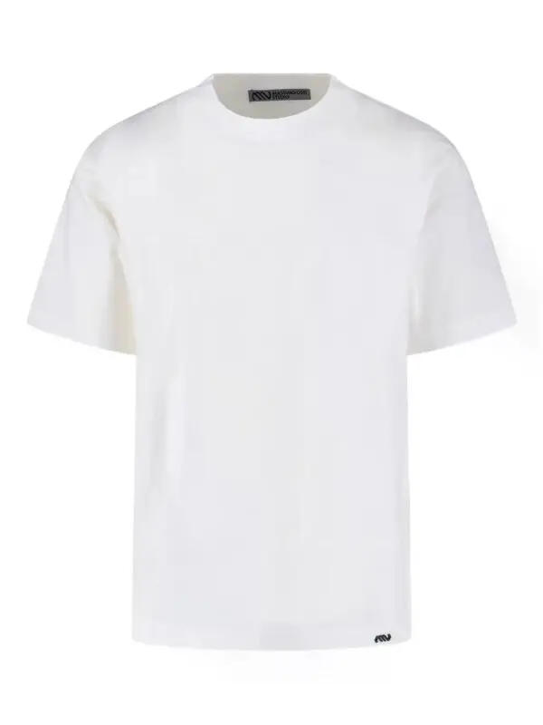 MASSIMO OSTI STUDIO Logo-detail T-shirt - White