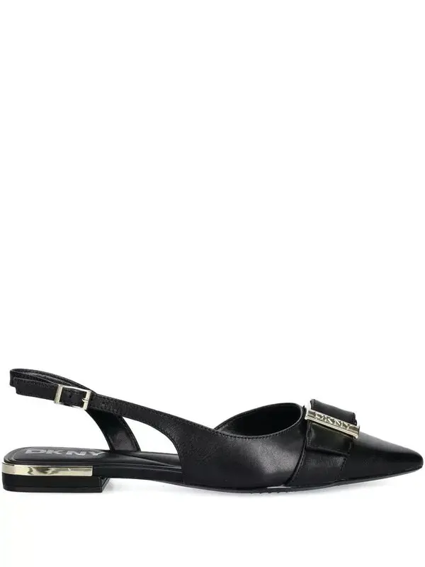 Dkny Buckle Slingback Ballet Flats