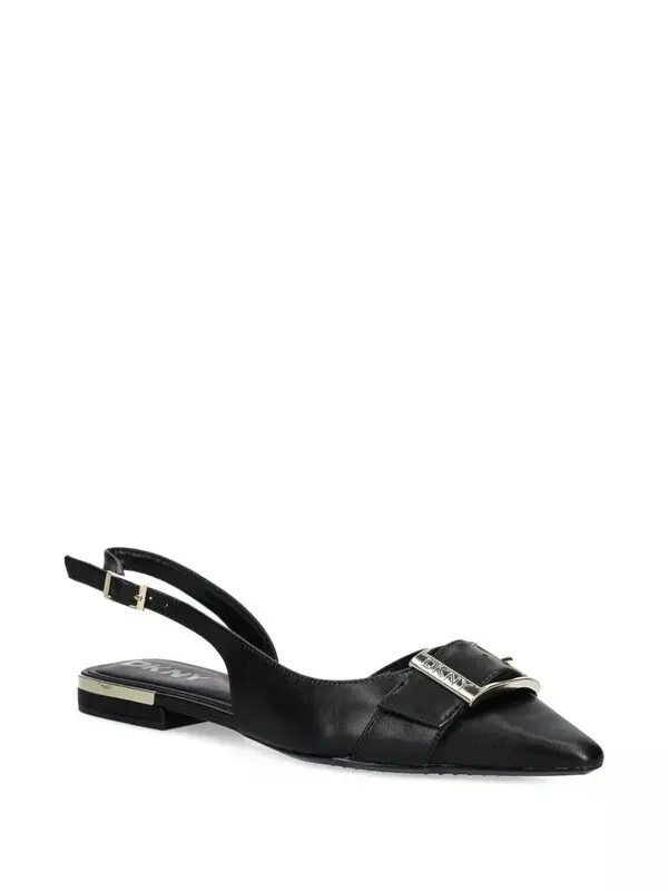 Dkny Buckle Slingback Ballet Flats