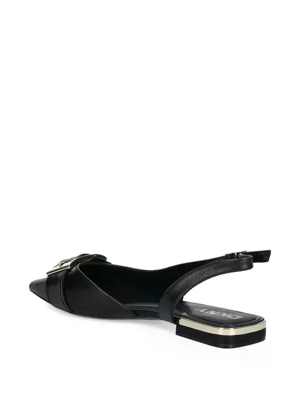 Dkny Buckle Slingback Ballet Flats
