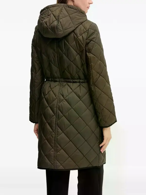 Dkny Quilted Hooded Parka