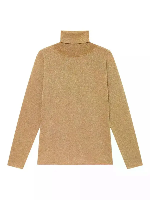 Malìparmi Roll Neck Shimmer Sweater