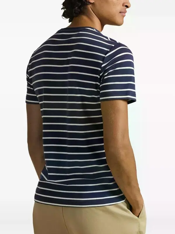 Polo Ralph Lauren Striped Logo T-shirt - Blue