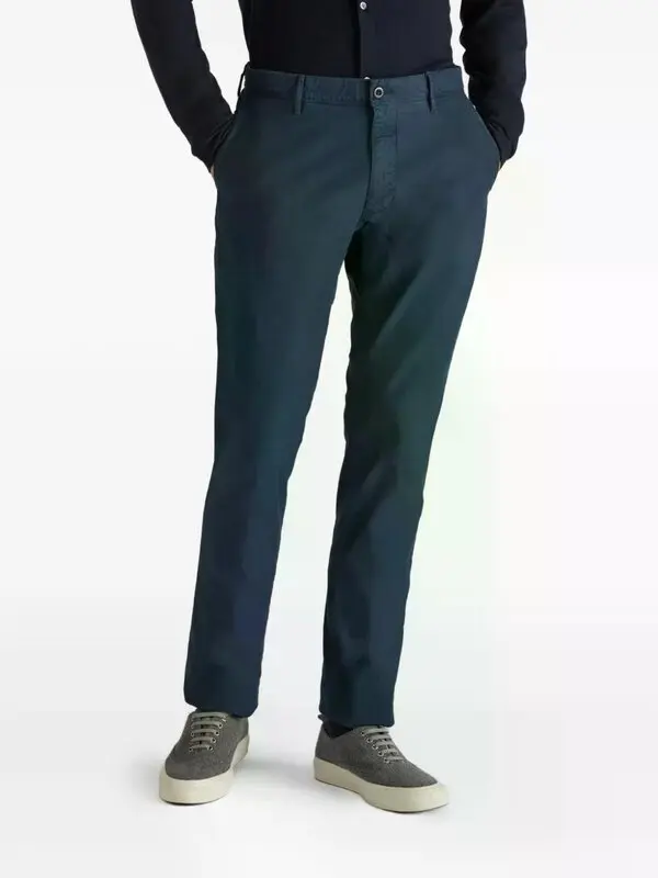 Incotex Tricochino Regular Trousers - Blue