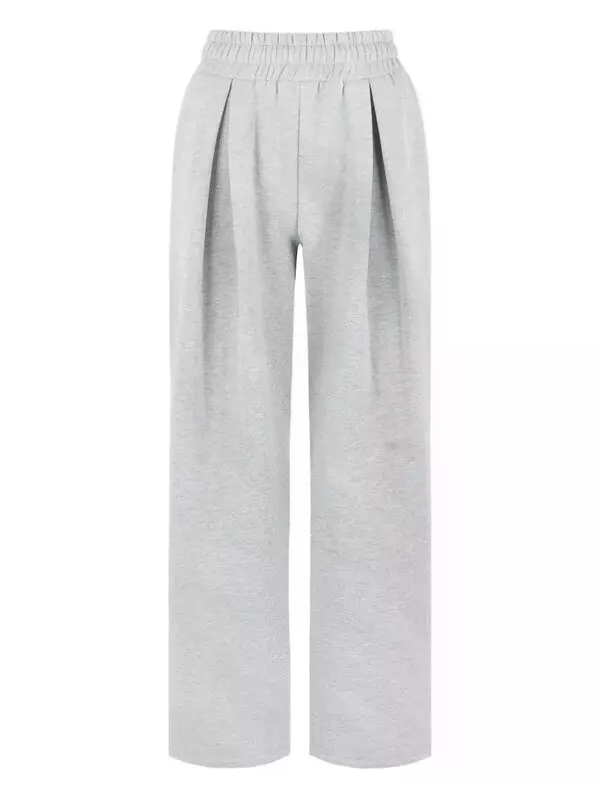 Manière De Voir Pleated Straight-leg Track Pants