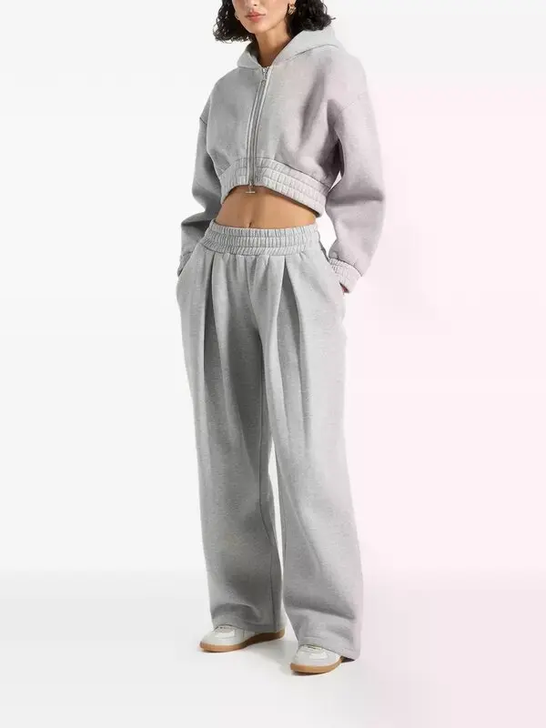 Manière De Voir Pleated Straight-leg Track Pants