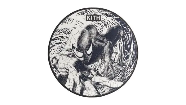 Kith X Marvel Spiderman Area Rug - Black