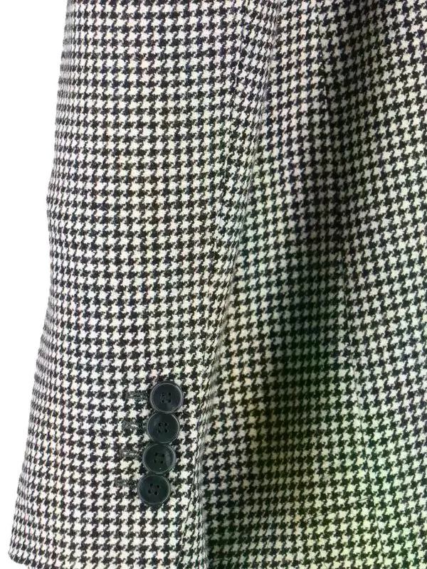 LARDINI Houndstooth Double-breasted Blazer