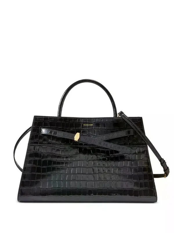 Veronica Beard Embossed Tote Bag - Black
