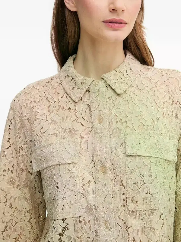 Dkny Lace Pocket Shirt