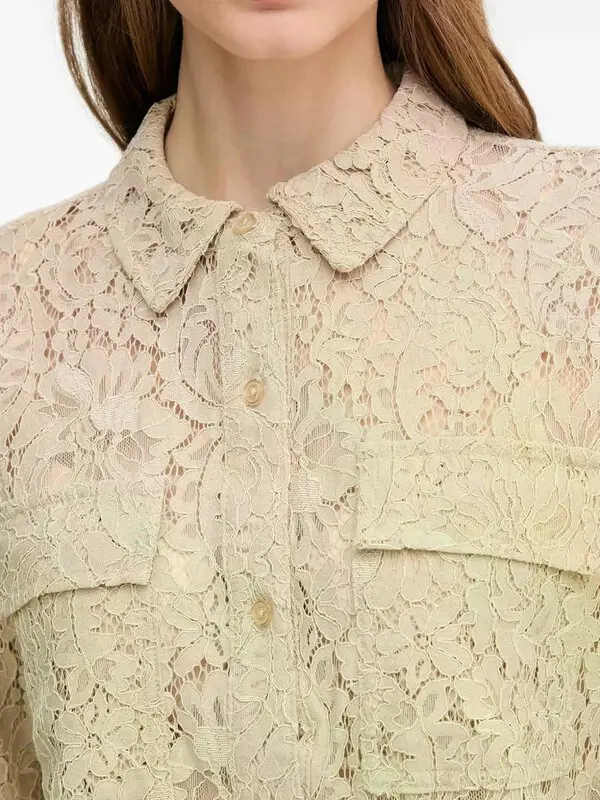 Dkny Lace Pocket Shirt