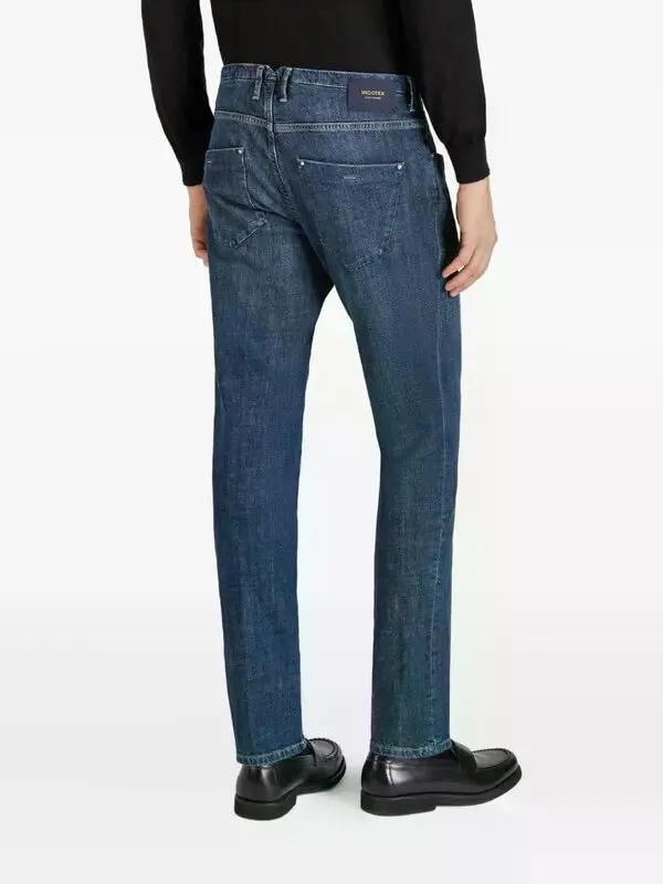 SLOWEAR Five-pocket Tailored Trousers - Blue