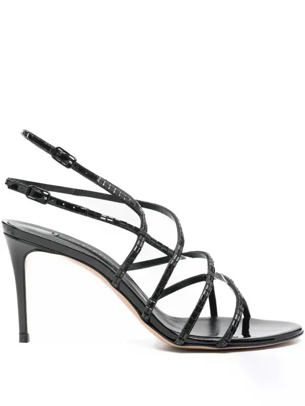 Casadei 90mm Round-toe Sandals