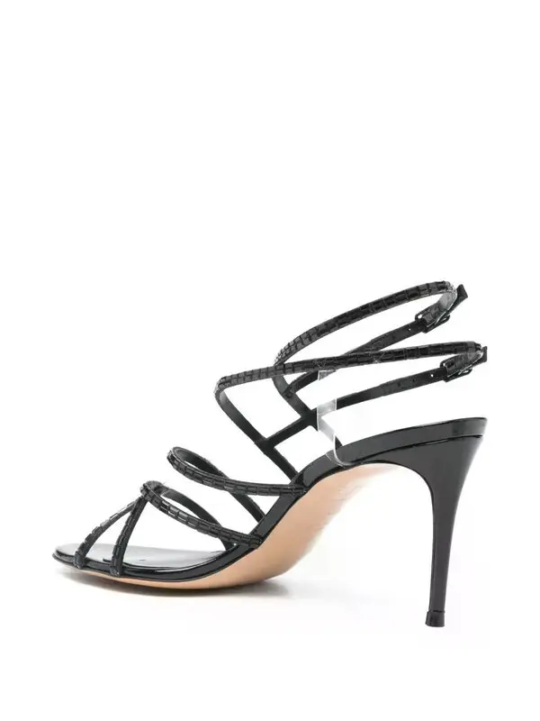 Casadei 90mm Round-toe Sandals