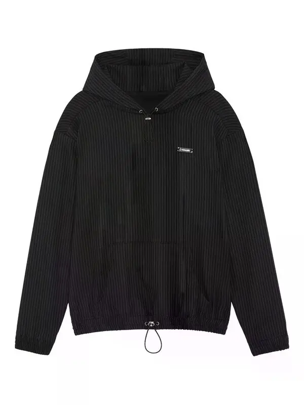 Ahluwalia Pinstripe Hooded Jacket