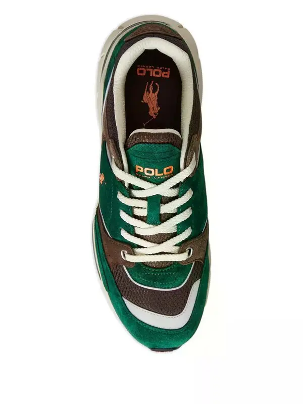 Polo Ralph Lauren Trackster 250 Sneakers - Green | Editorialist