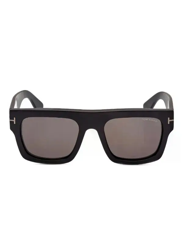TOM FORD Rectangle-frame Sunglasses - Black