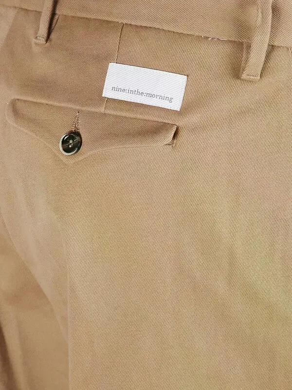NINE:INTHE:MORNING Buttoned Straight Trousers