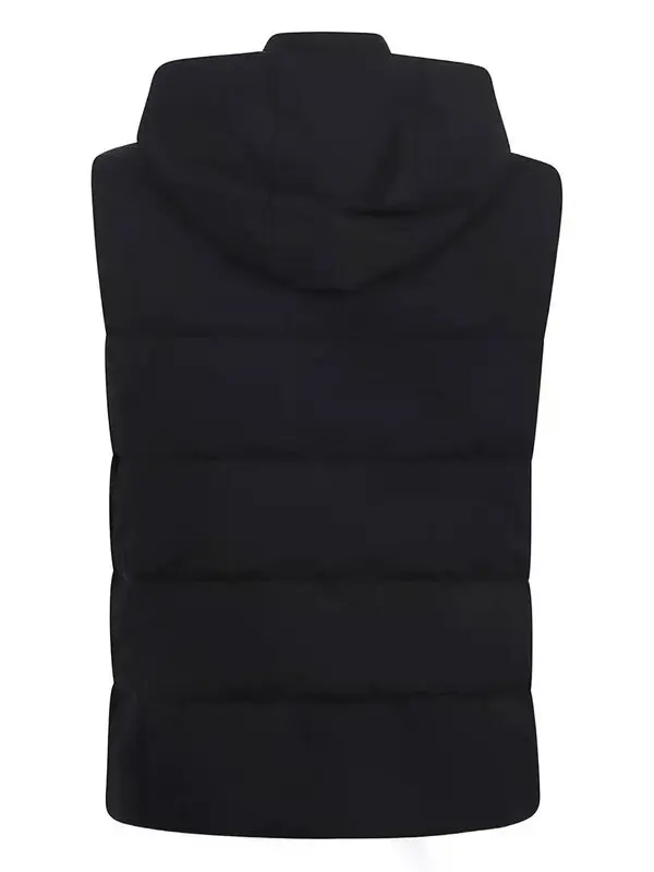 MONTECORE Hooded Padded Gilet - Black