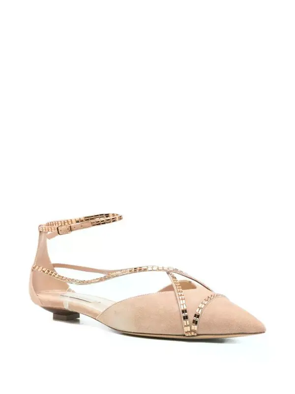 Casadei Pointed-toe Flat Pumps
