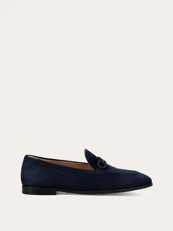 FERRAGAMO Gancini Loafer - Blue