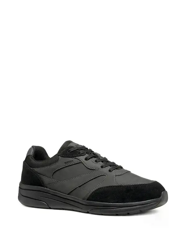 Geox Panelled Suede Trainers
