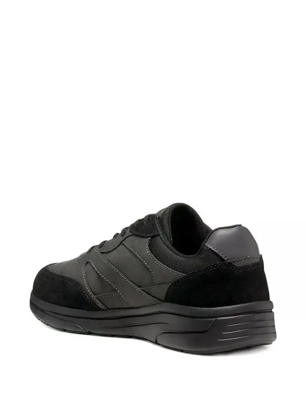 Geox Panelled Suede Trainers