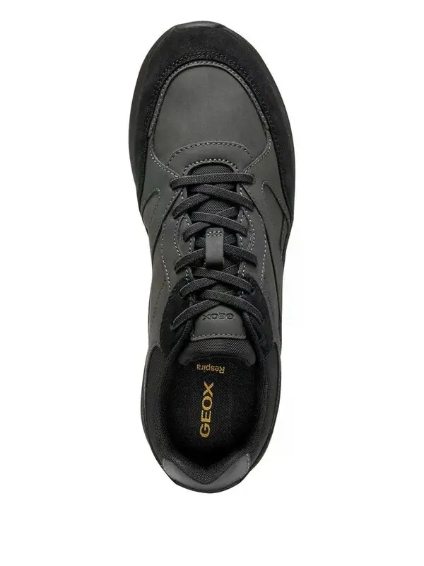Geox Panelled Suede Trainers
