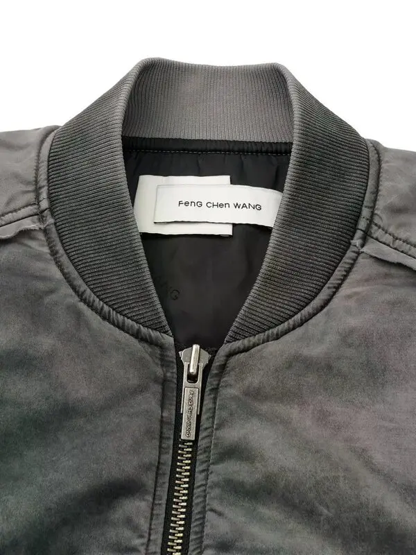 FENG CHEN WANG Flap-pocket Zip-front Jacket