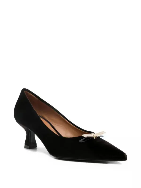 ISABEL FERRANTI 60mm Bow-detailed Pointed Pumps