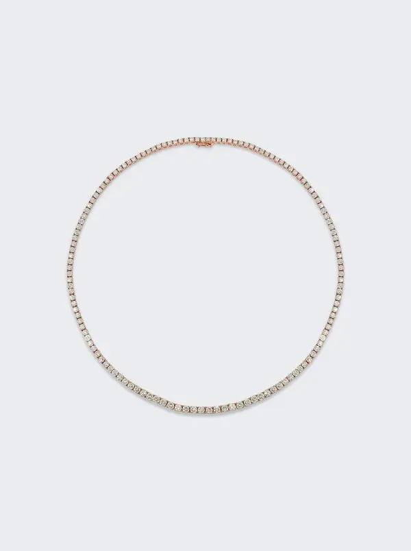 ANITA KO 18k Rose Gold Diamond Hepburn Choker - Rg