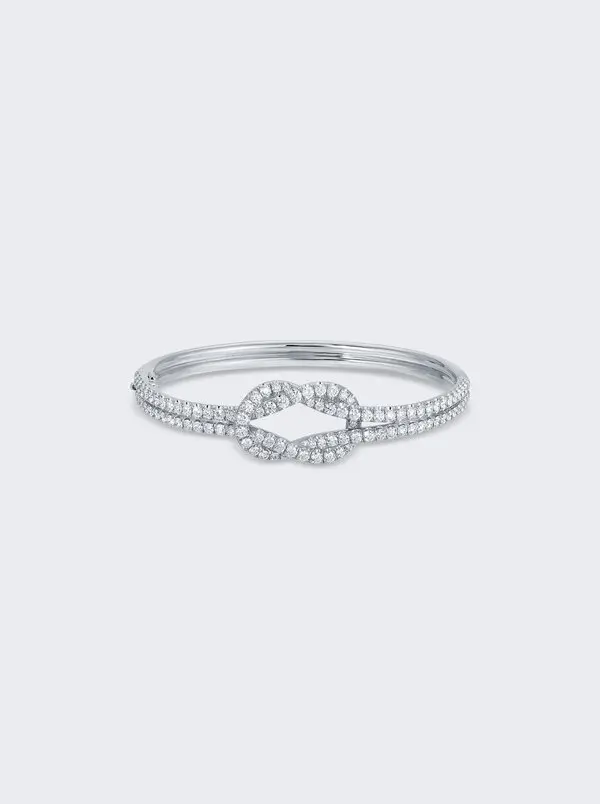 ANITA KO Diamond Knot Bracelet - Wg
