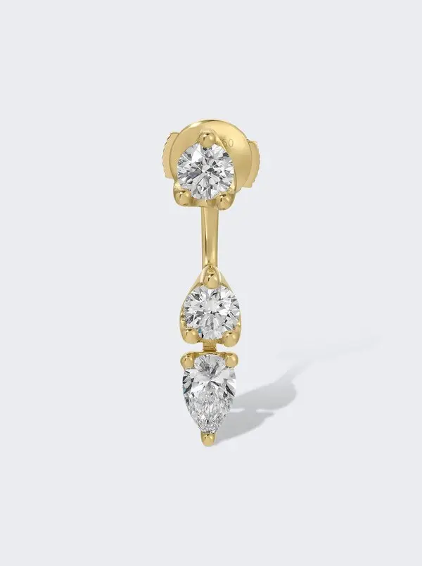 ANITA KO 18k Yellow Gold Diamond Orbit Drop Earrings - Yg