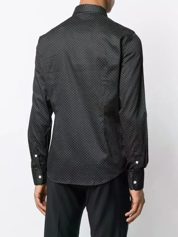 Emporio Armani Polka Dot Pattern Shirt