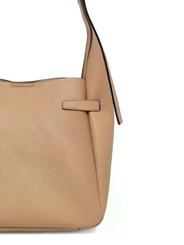 Dkny Buckle-detail Tote Bag - Brown