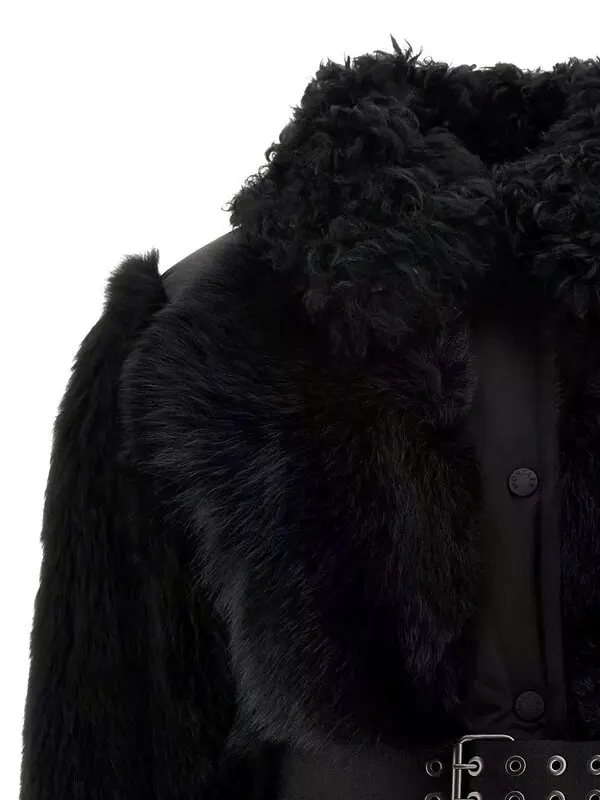 Moncler Valdivian Shearling Faux Fur Jacket