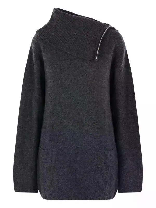 Yohji Yamamoto Zip-detail Sweater