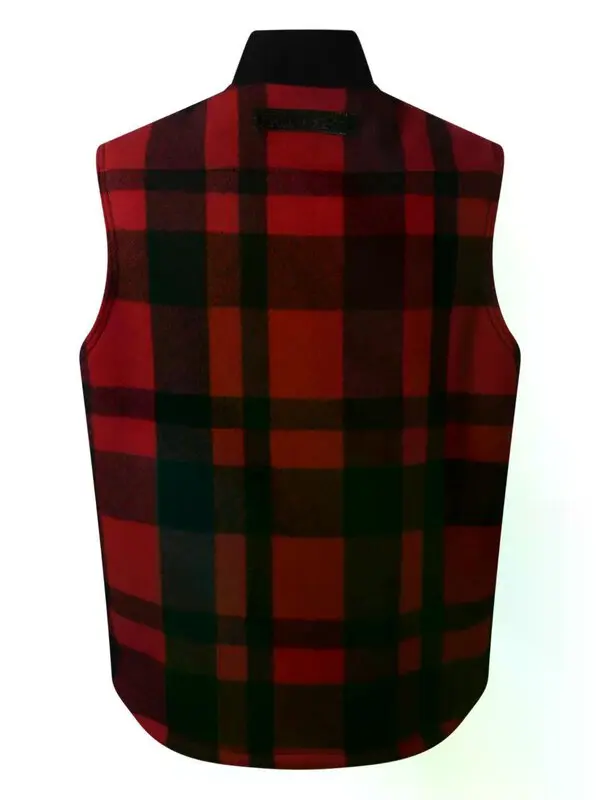 Junya Watanabe Panelled Gilet - Red
