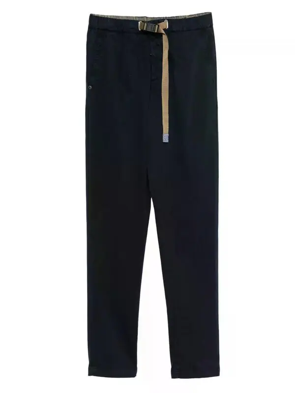 WHITE SAND Belted Trousers