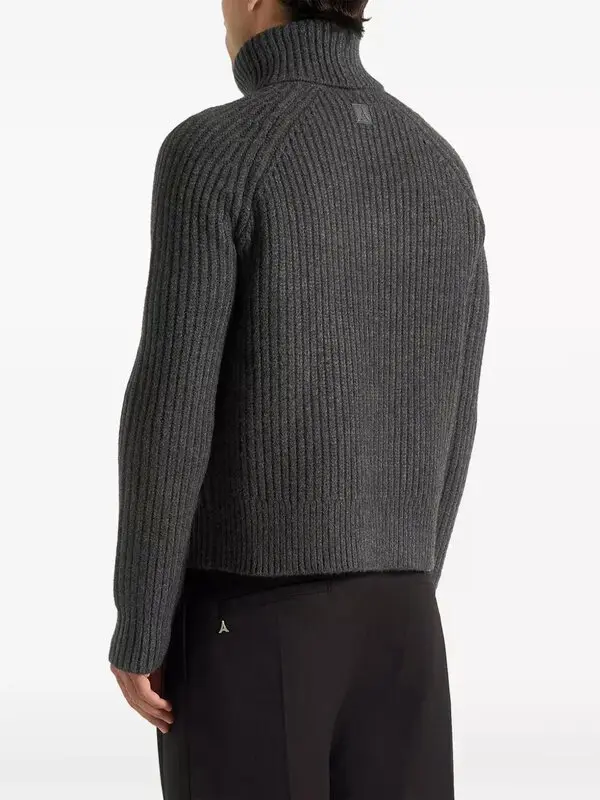 Manière De Voir Rudy Roll-neck Chunky-knit Sweater
