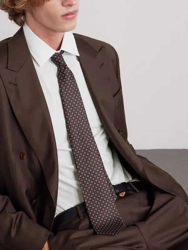 Canali Essential Cutaway-collar Cotton-poplin Shirt - White