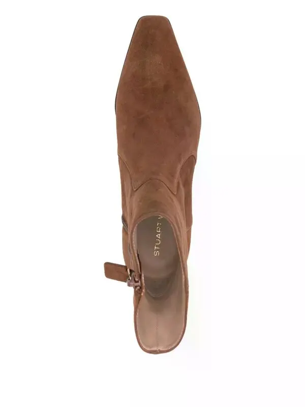 STUART WEITZMAN 55mm Square-toe Boots