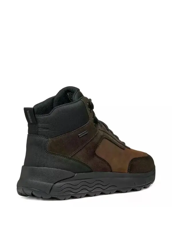 Geox Spherica 4x4 Abx Lace-up Panelled Boots