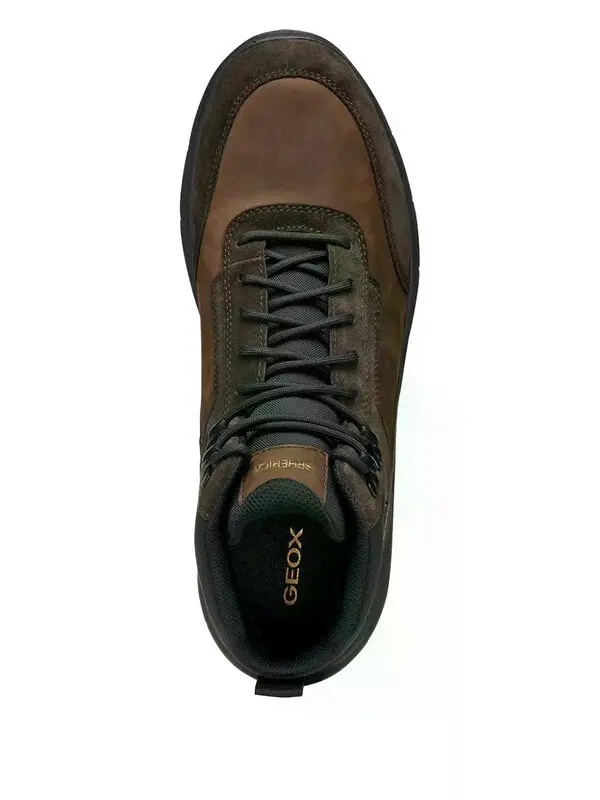 Geox Spherica 4x4 Abx Lace-up Panelled Boots